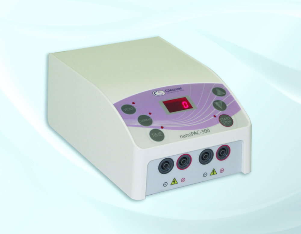 Power supply nanoPAC-300 Mini for gel electrophoresis tanks | Bdl.cz